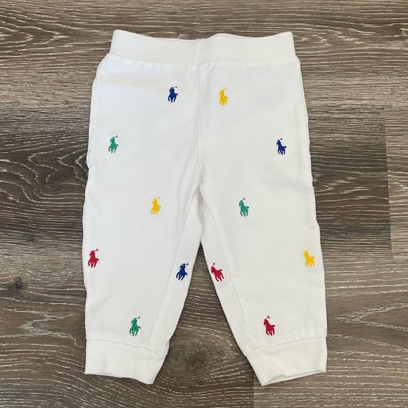 Ralph Lauren | Bottoms | Guc Baby Ralph Lauren White Pants 2m | Poshmark